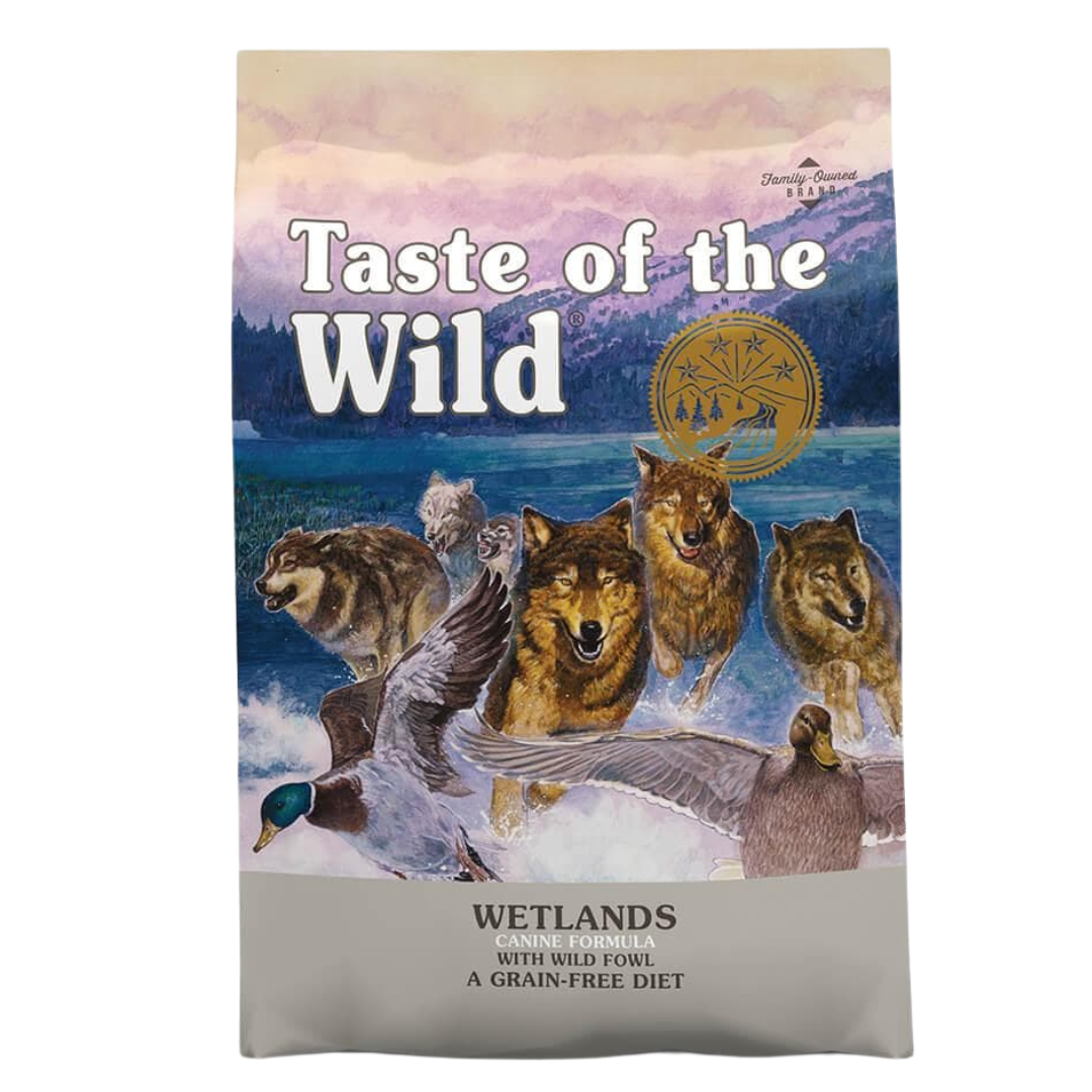 Taste of the Wild Wetlands Canine® Formula - Roasted Fowl 12.2KG Dog D ...